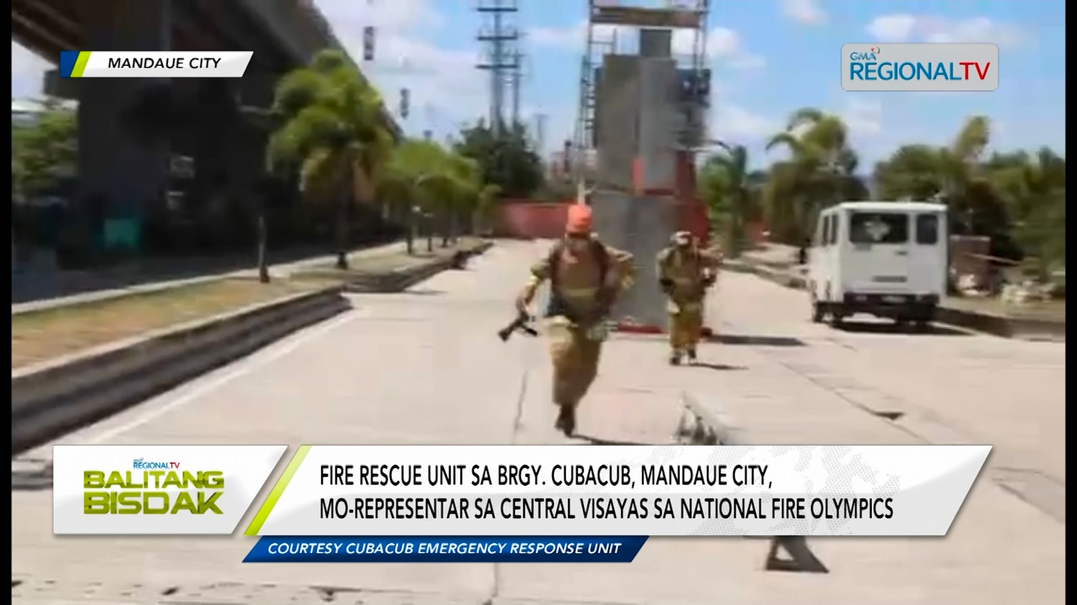 Nangandam na alang sa National Fire Olympics
