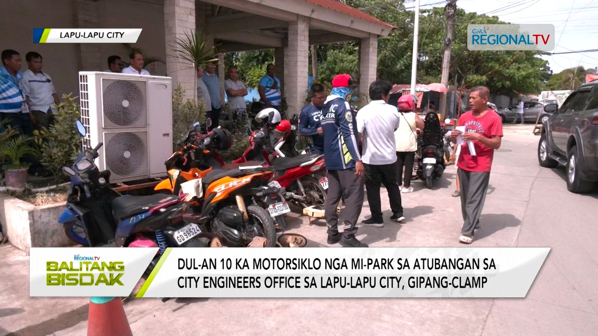 Dul-an 10 Motorsiklo ang Gipang-clamp kay Mi-park Gawas sa City ...