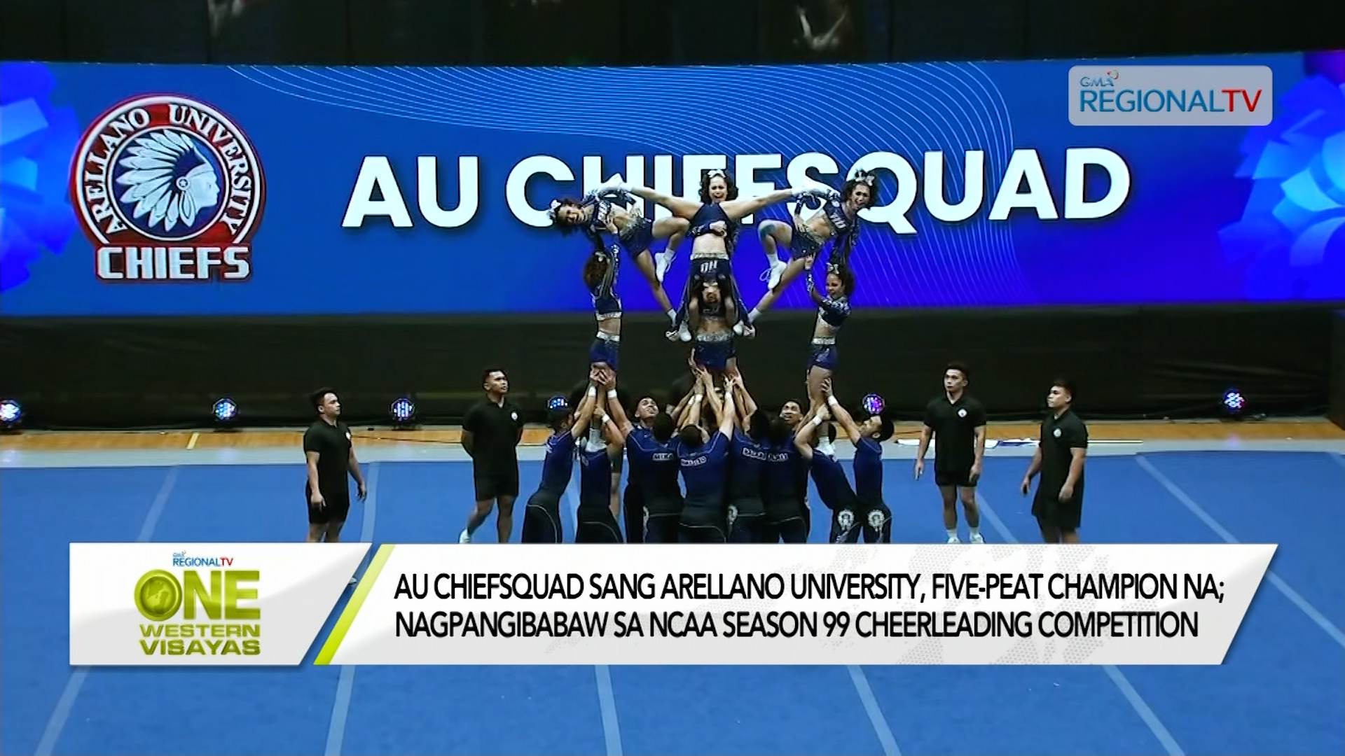 AU Chiefsquad, kampeon sa NCAA Season 99 Cheerleading Competition | June 20