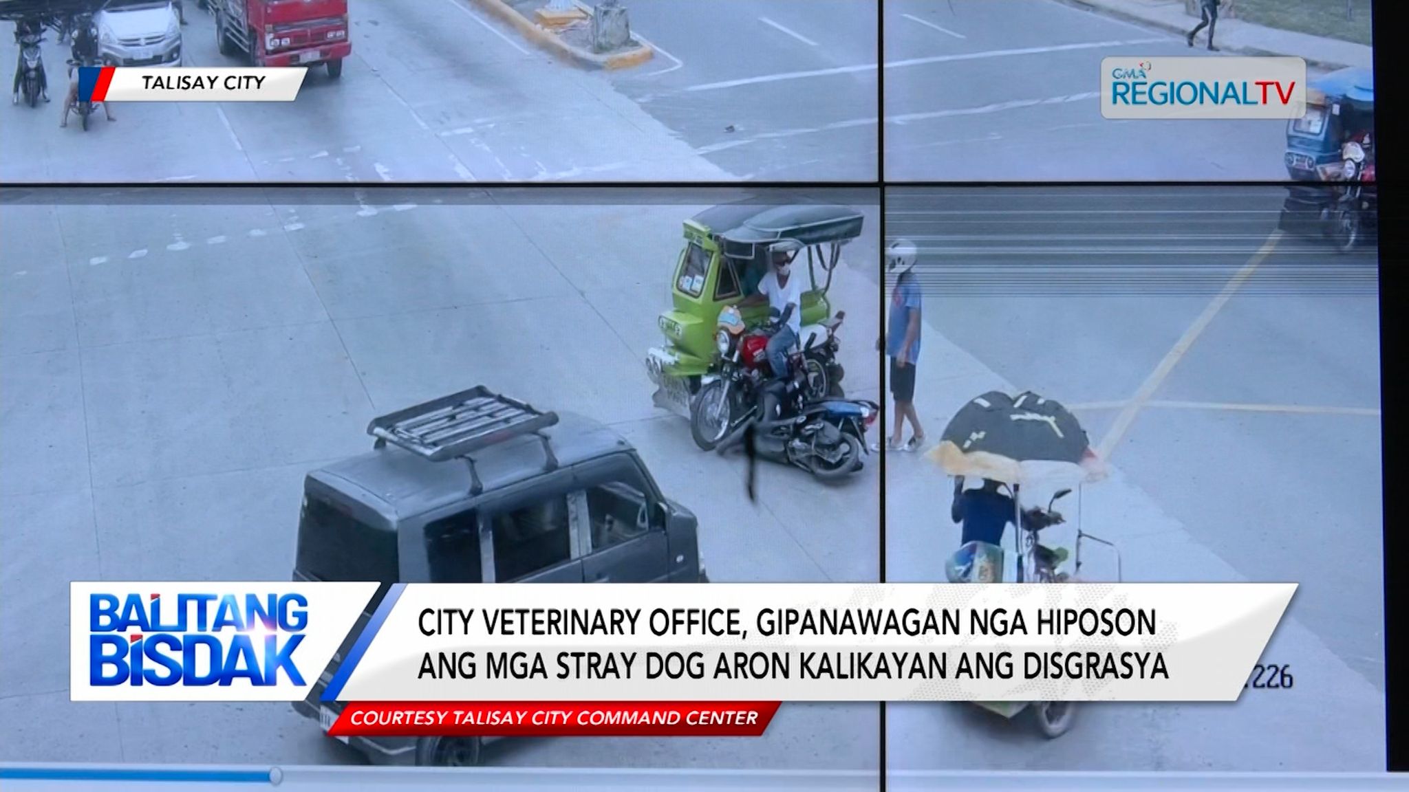 Motorsiklo, Natumba human Mabangga sa Milabang nga Iro sa CSCR Habig sa ...