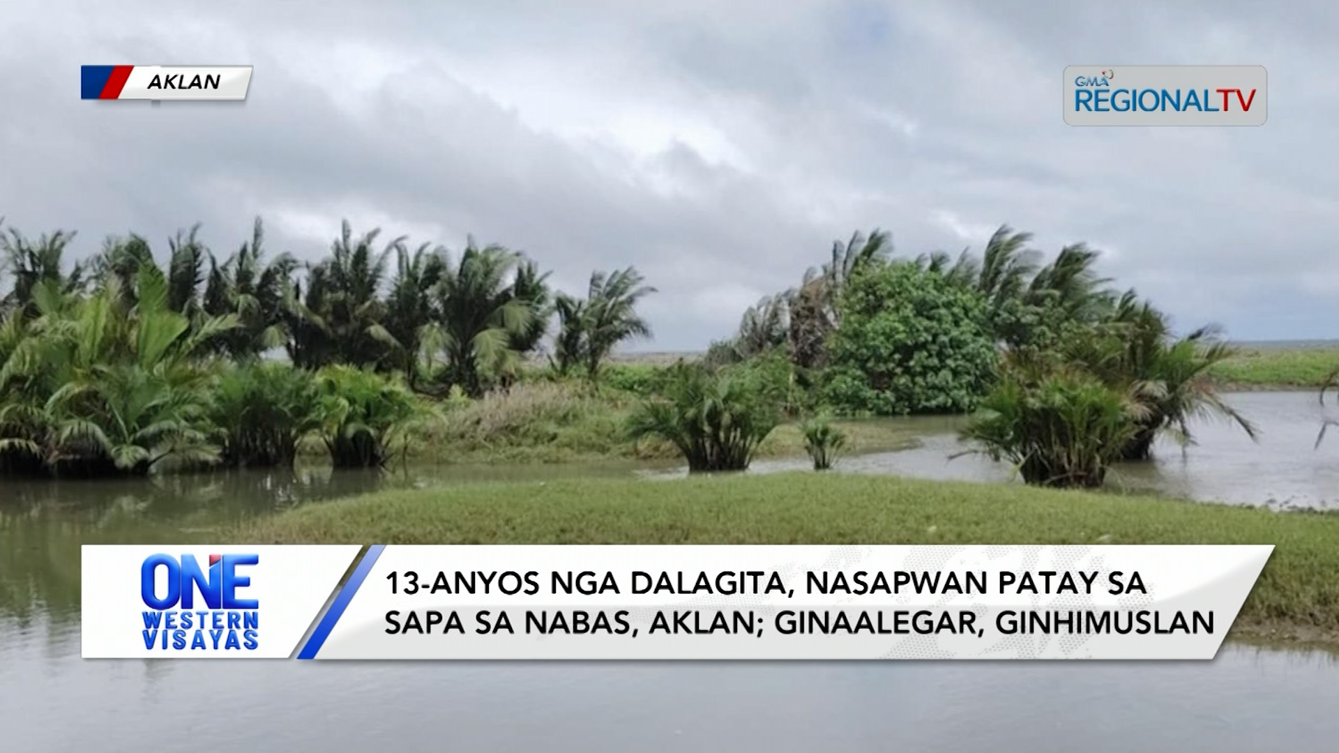 13-anyos nga dalagita, nasapwan patay sa sapa sa Nabas, Aklan