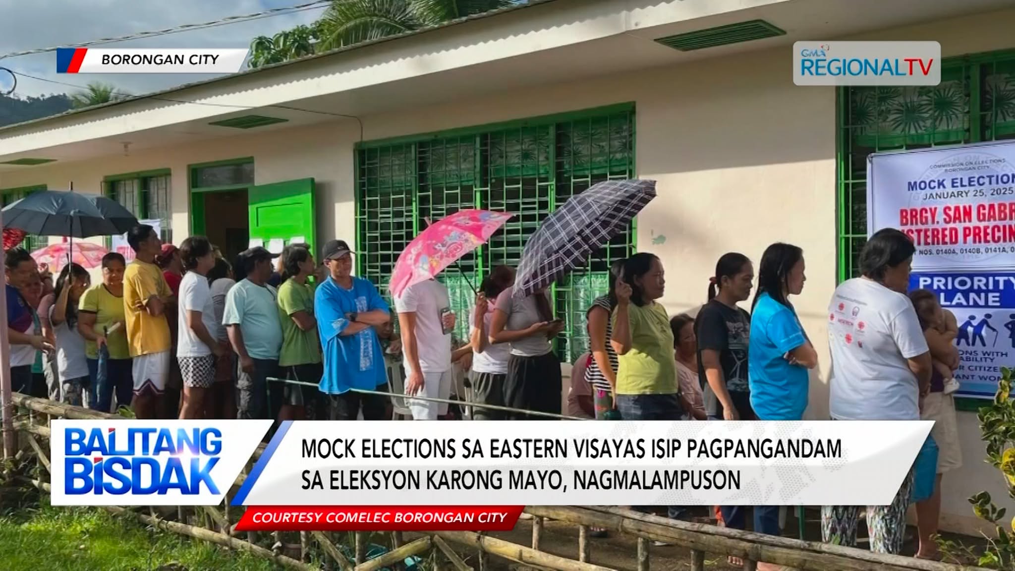 Mock Elections sa Eastern Visayas, Malampusong Napahigayon