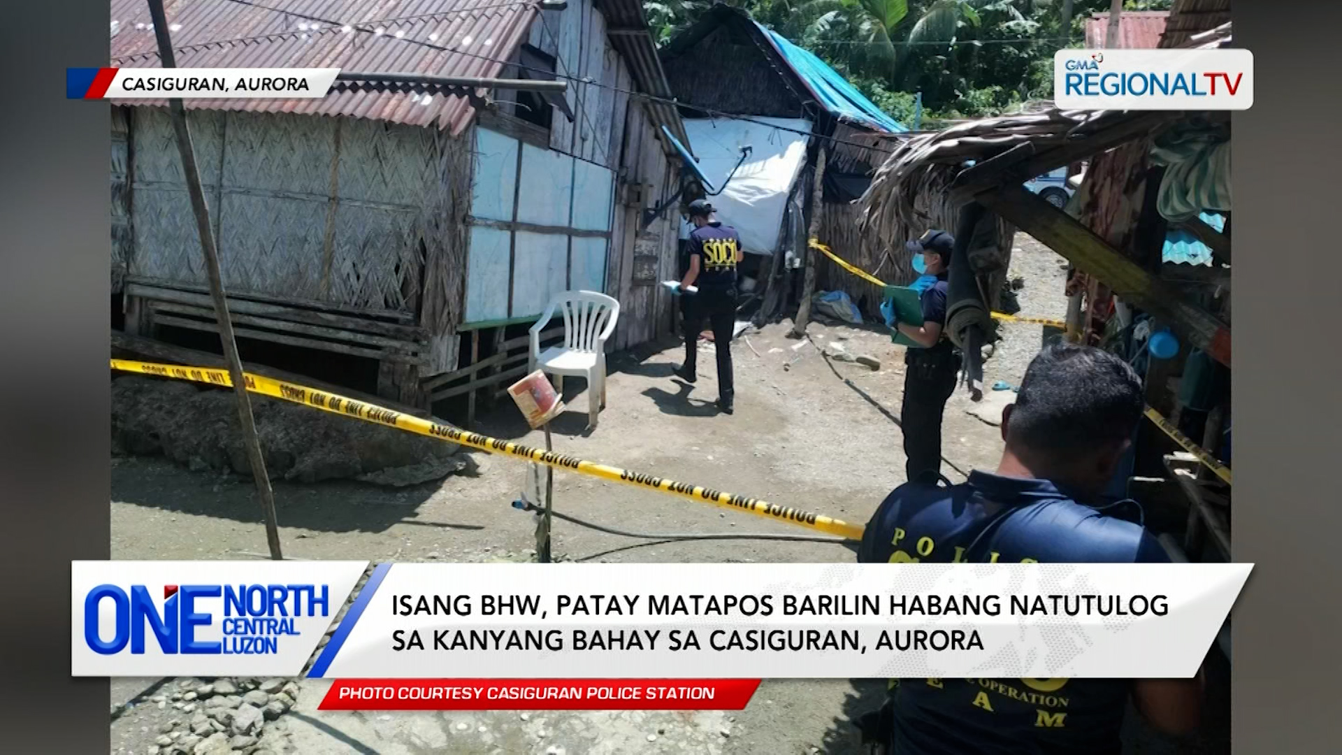 Isang BHW, patay matapos barilin habang natutulog sa kanyang bahay