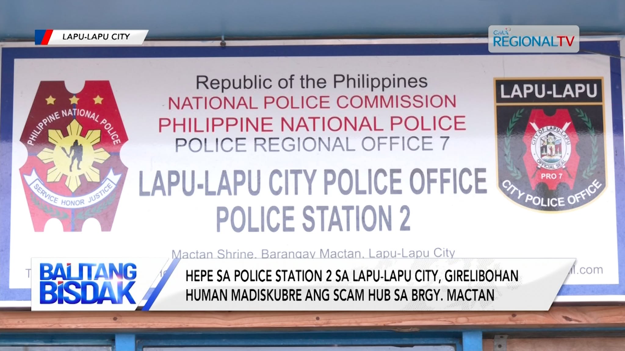 Hepe sa Police Station 2 sa Lapu-Lapu City, Girelibuhan