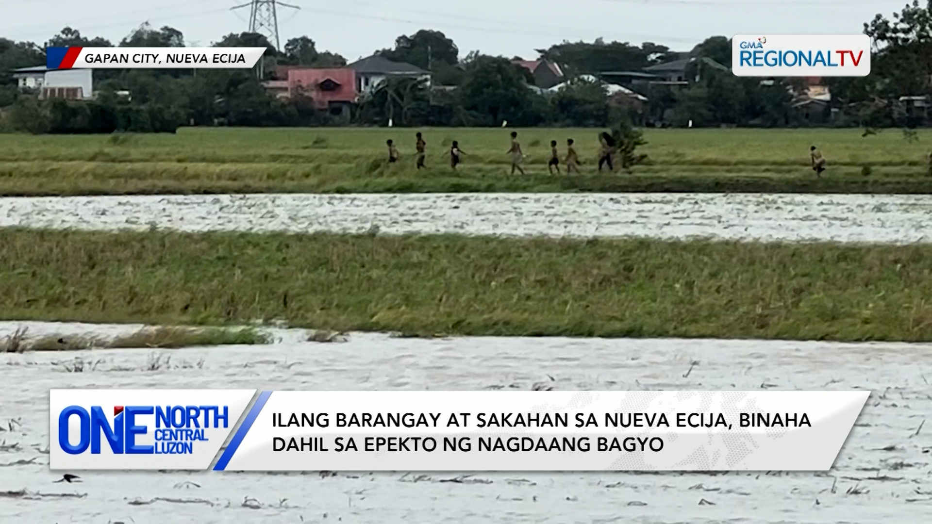 Ilang barangay at sakahan sa Nueva Ecija, binaha dahil sa epekto ng ...