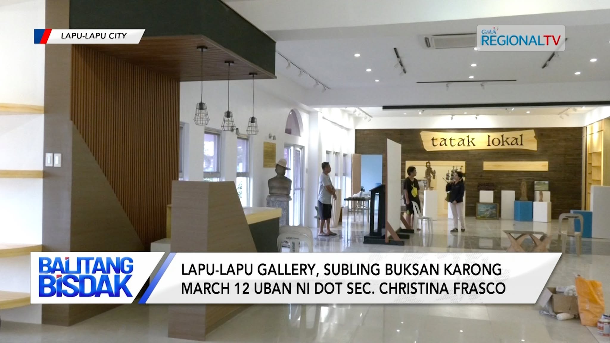 Lapu-Lapu Gallery, Subling Buksan Karong March 12 | Balitang Bisdak