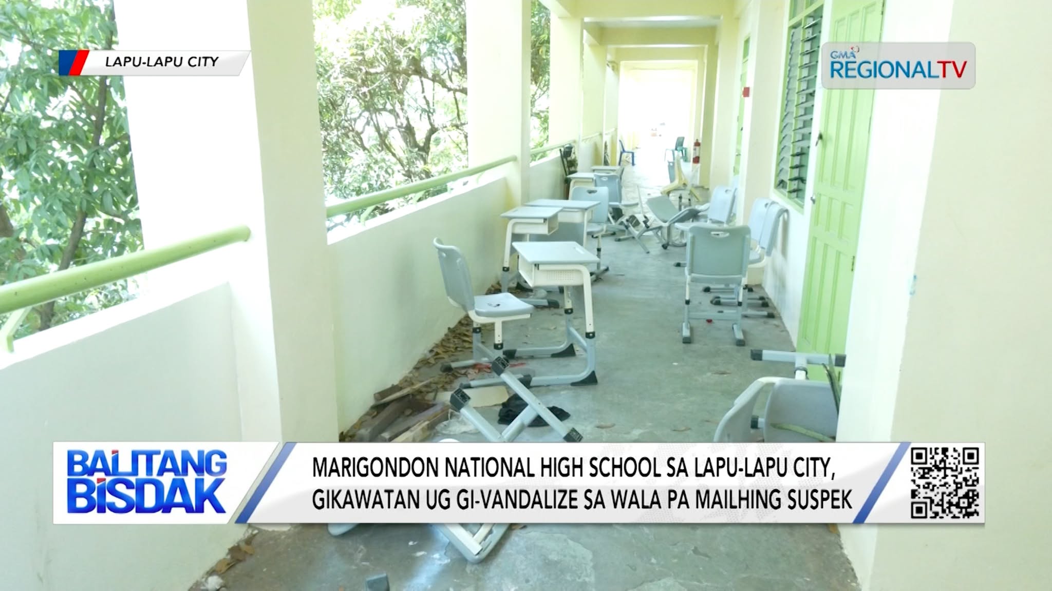 Usa ka Eskwelahan sa Lapu-Lapu City, Gikawatan ug Gi-Vandalize ...
