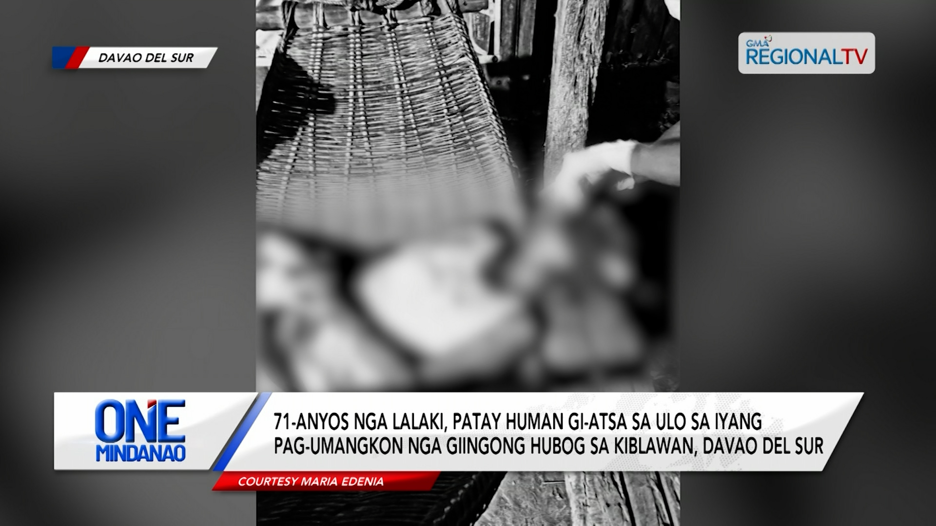 71-anyos nga lalaki, patay human gi-atsa sa ulo sa iyang pag-umangkon