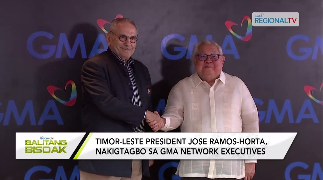 Timor-Leste president, nibisita sa GMA Network