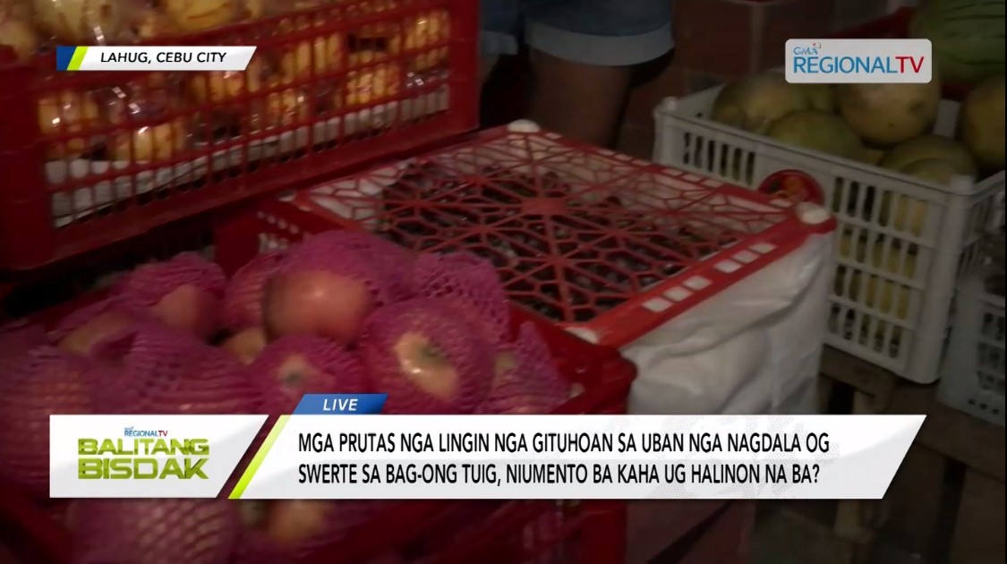 Mga prutas nga palihi sa bag-ong tuig nga kuno nagdala og swerte