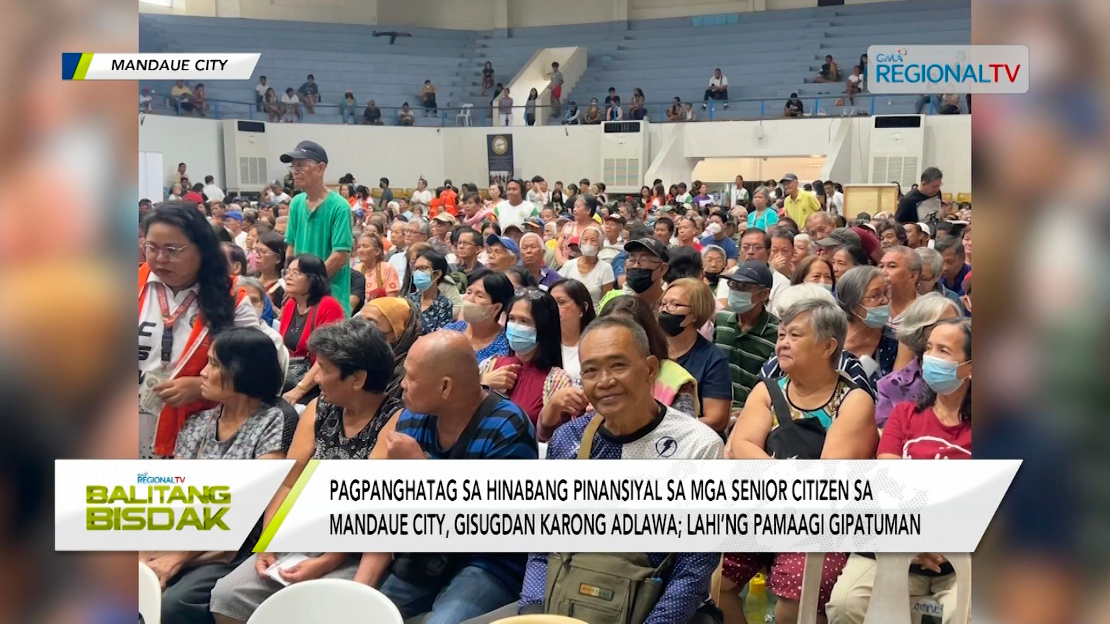 Financial assistance sa senior citizens sa Mandaue, gipang-apod-apod