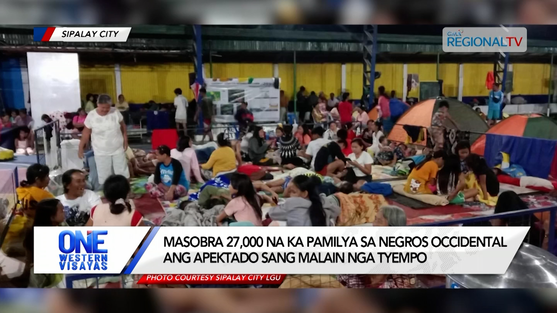 Masobra 27,000 ka pamilya sa Negros Occidental apektado sang malain nga tyempo