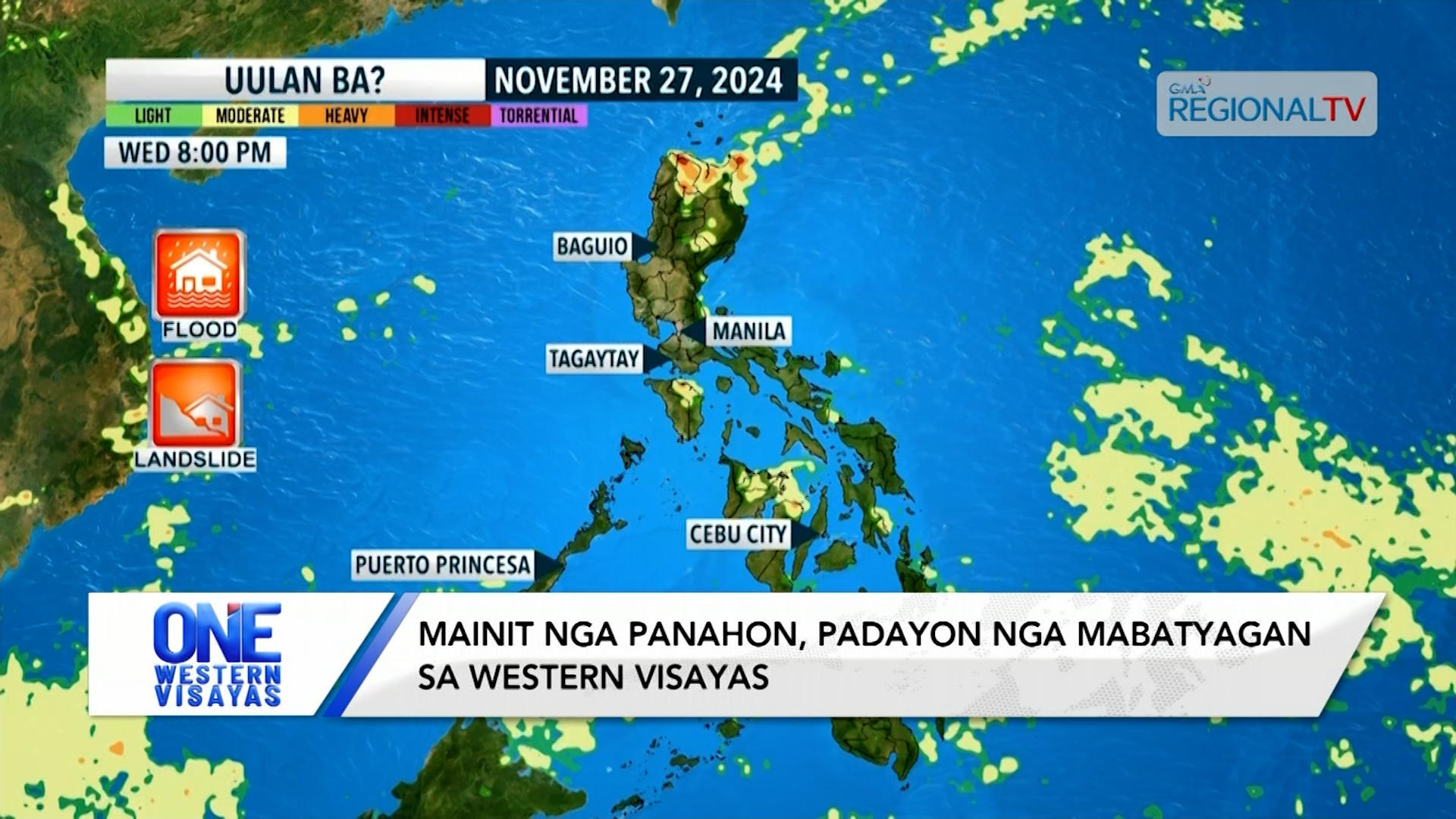 Mainit nga panahon, mabatyagan sa Western Visayas; may tsansa sang ulan