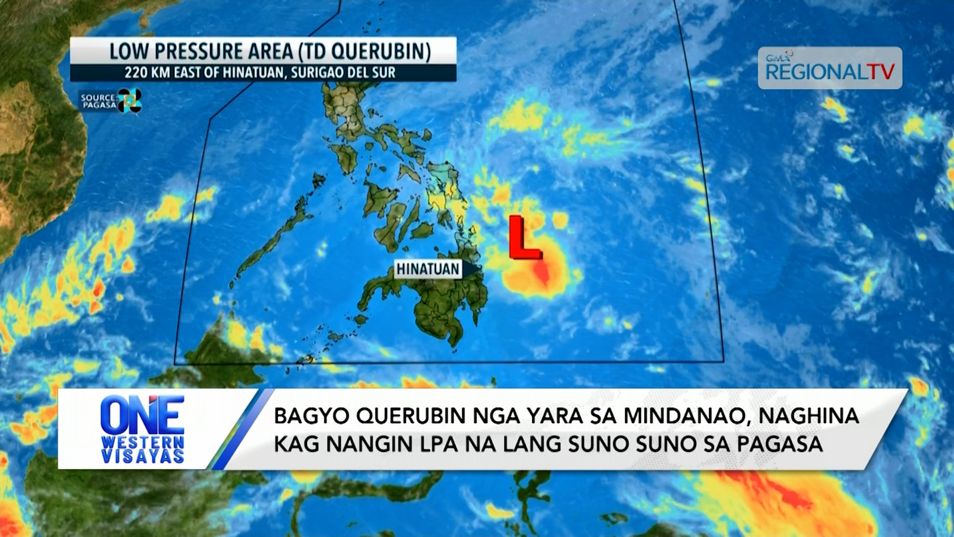 Bagyo nga yara sa Mindanao, naghina kag nangin LPA na lang suno suno sa PAGASA | December 18, 2024