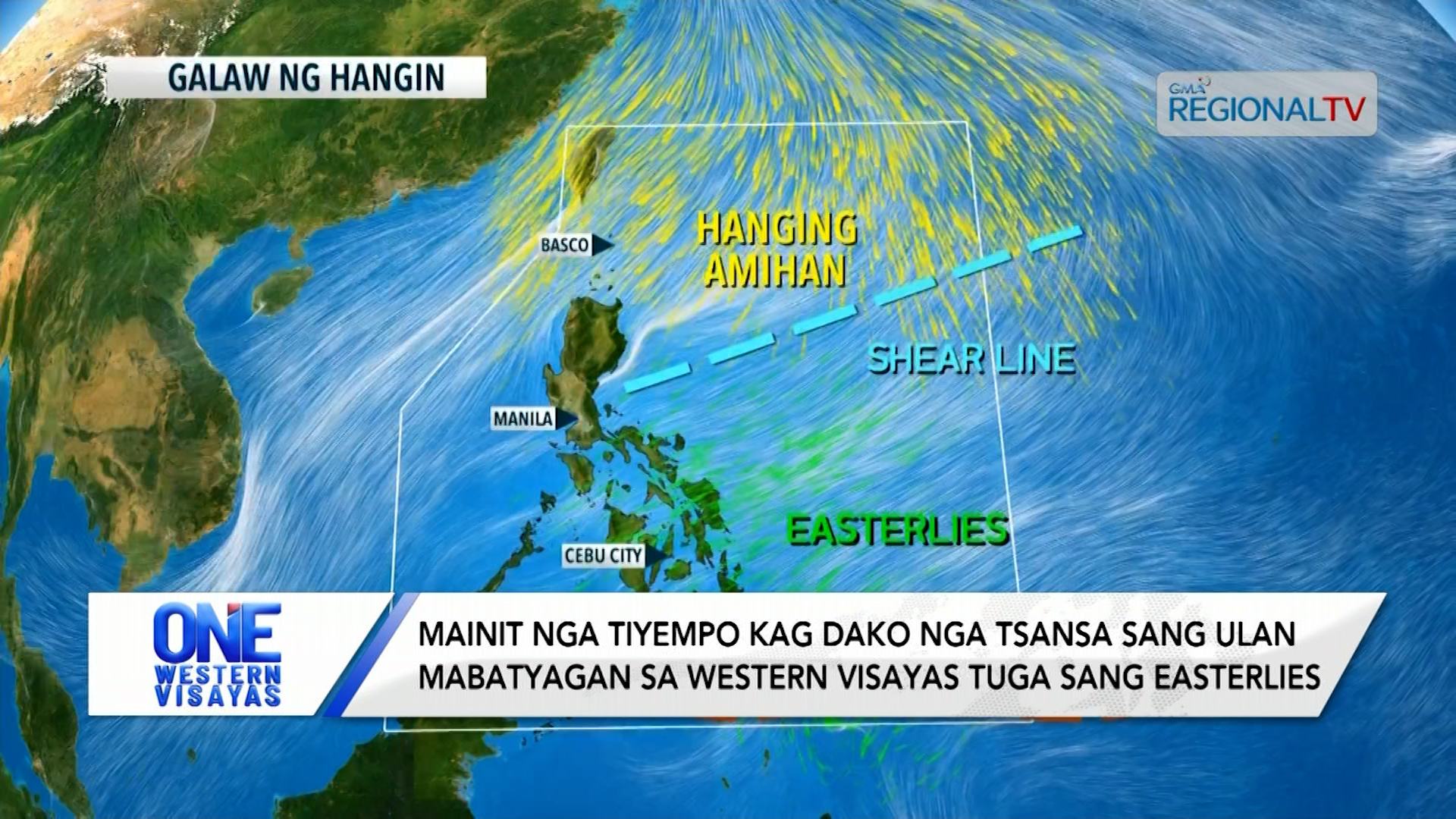Mainit nga tiyempo kag dako nga tsansa sang ulan mabatyagan sa Western Visayas