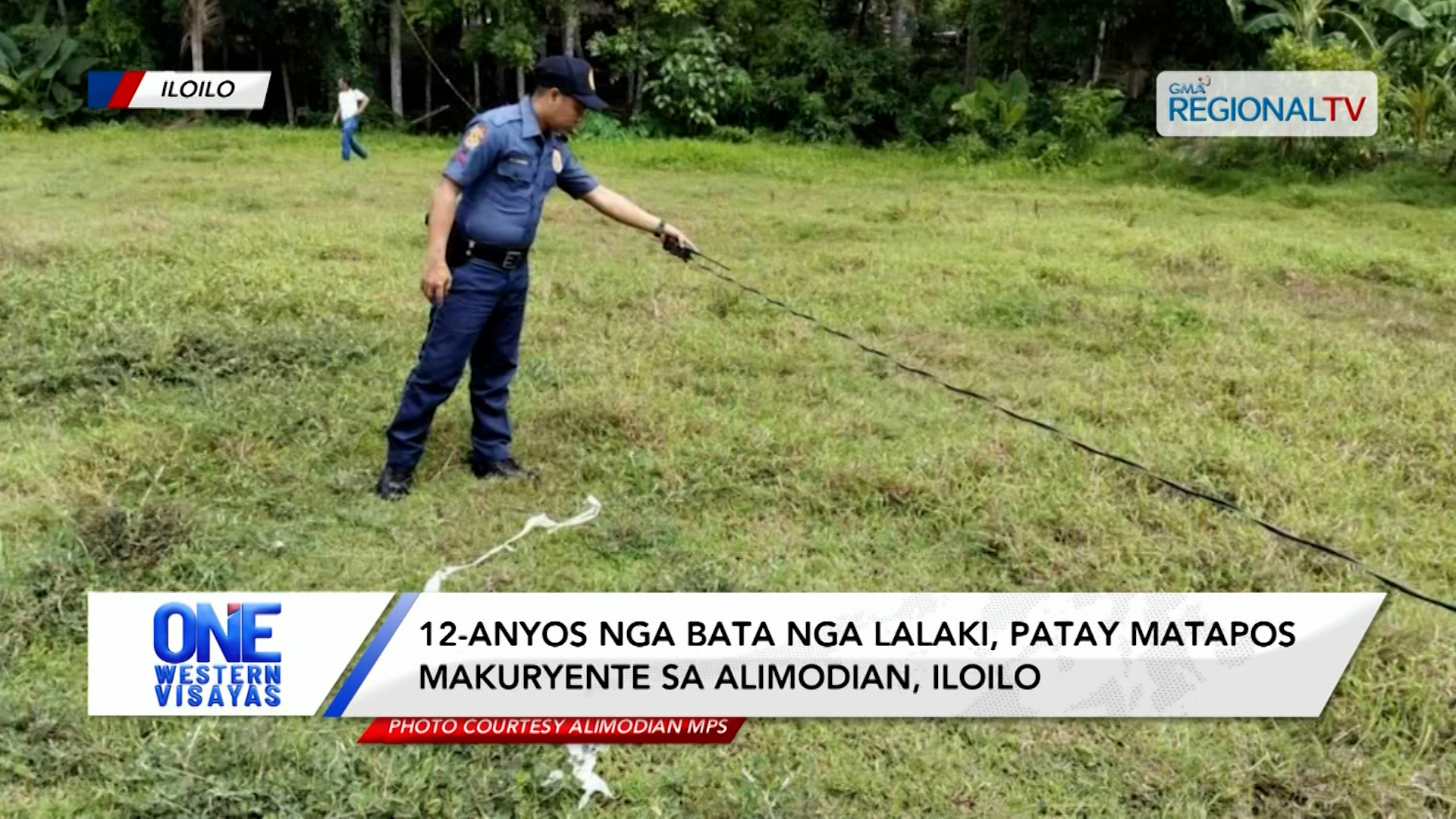 12-anyos nga bata nga lalaki, patay matapos makuryente sa Alimodian, Iloilo