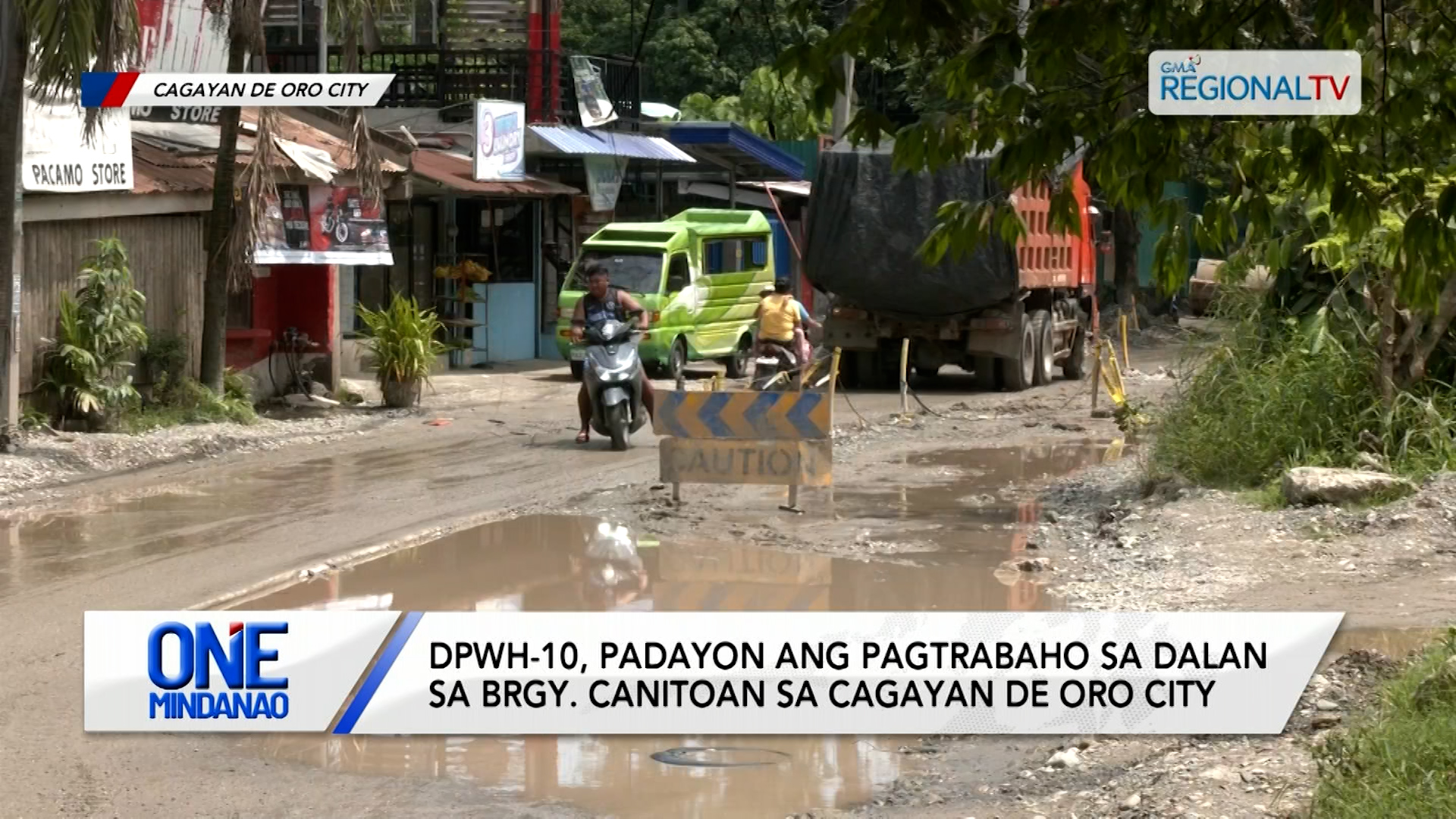 DPWH-10, padayon ang pagtrabaho sa dalan sa Brgy. Canitoan sa Cagayan ...