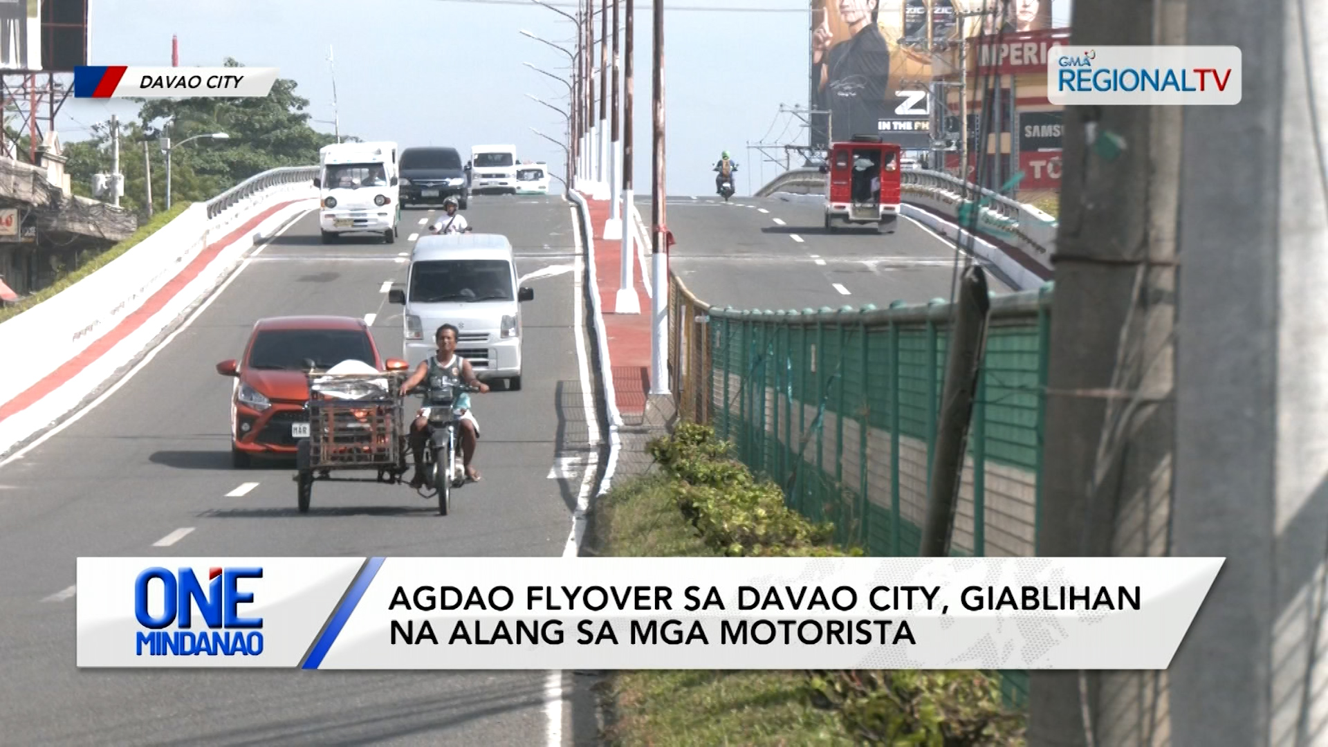 Agdao flyover sa Davao City, giablihan na alang sa mga motorista | One ...
