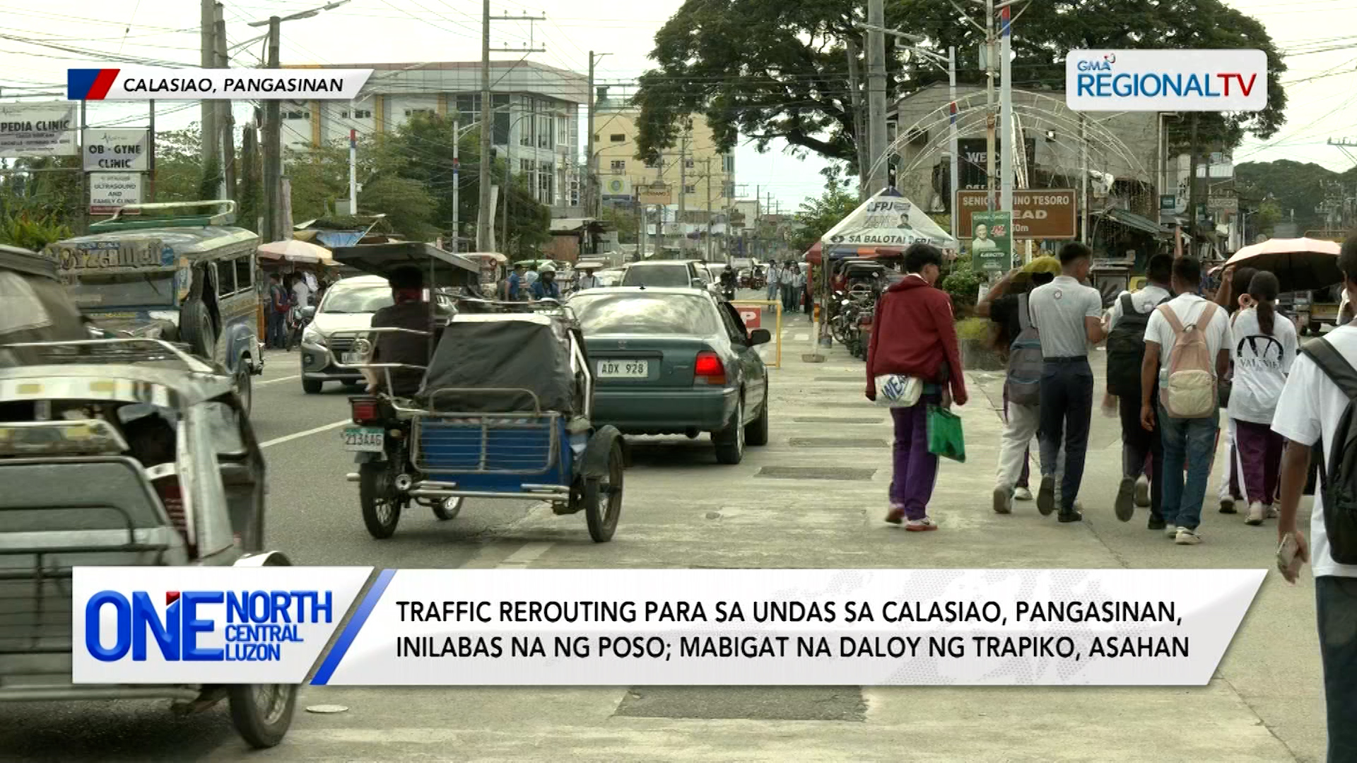 Traffic rerouting para sa Undas sa Calasiao, inilabas na ng POSO | One ...
