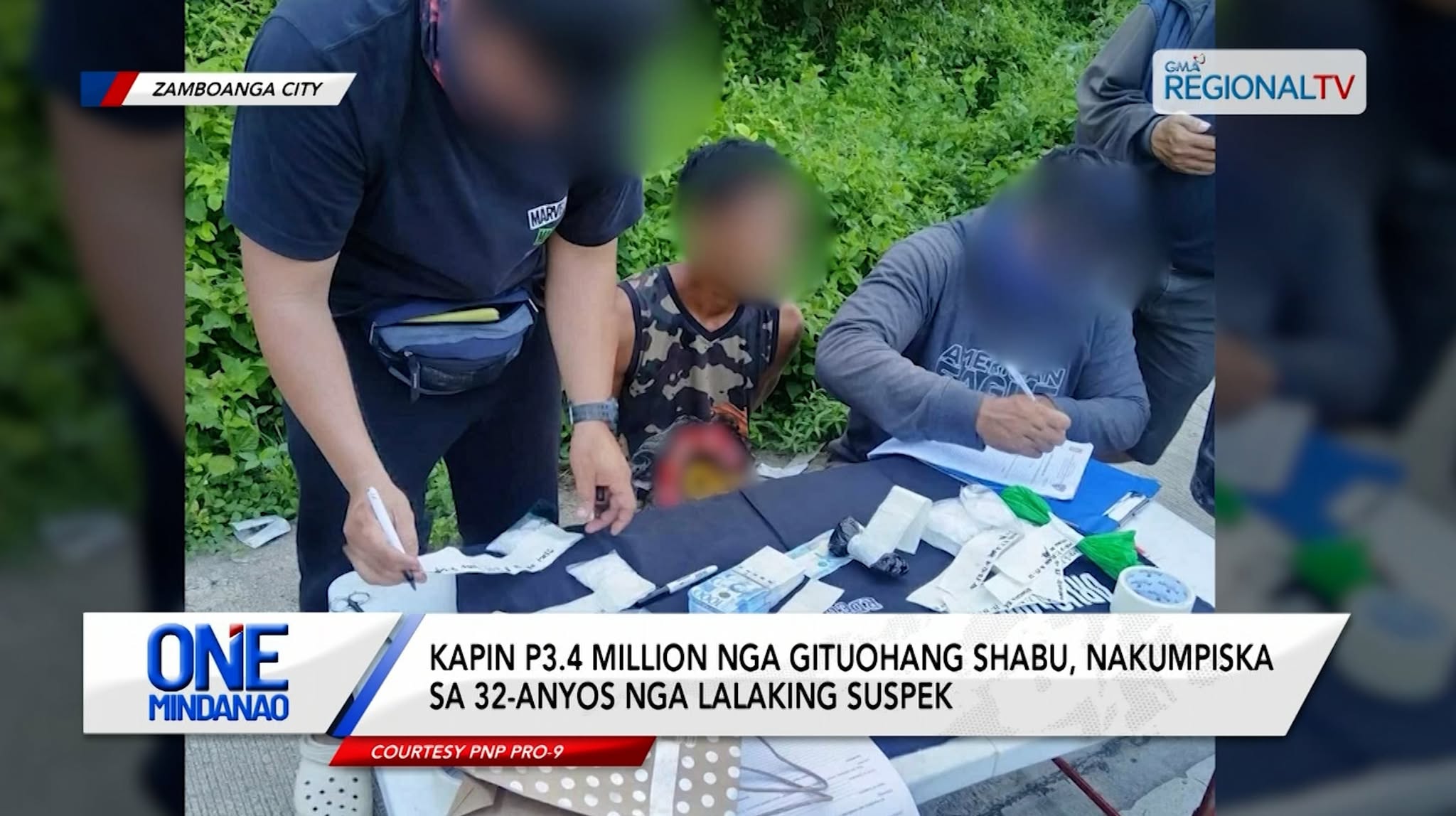Kapin P3.4 Million nga gituohang shabu, nakumpiska | One Mindanao