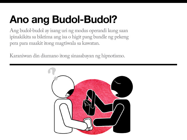 INFOGRAPHIC: Ano ang budol-budol? | GMA News Online