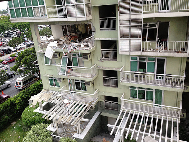 Two Serendra blast caused extensive damage to building - probers | GMA ...