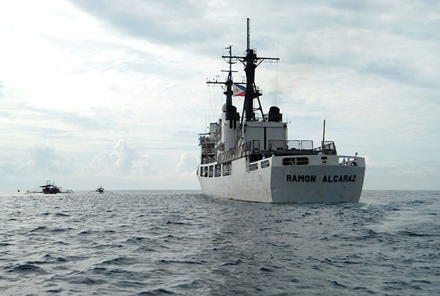 BRP Ramon Alcaraz to get fitted with new guns | GMA News Online