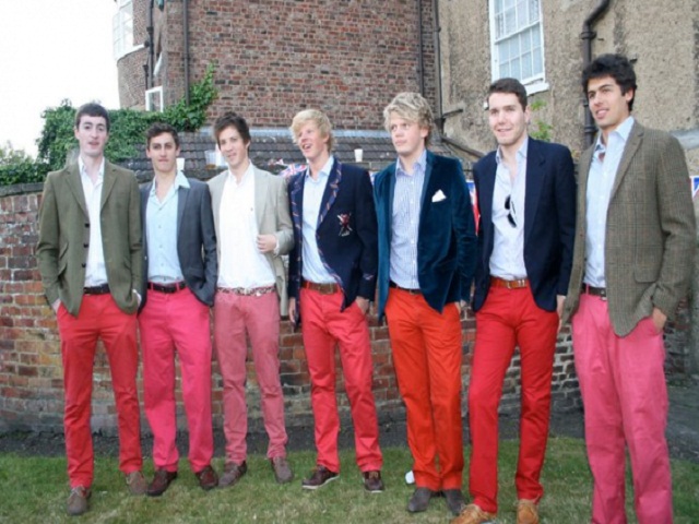 'Toffs' in red trousers a turn-off for nearly half of Britons | GMA ...