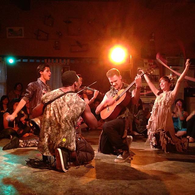 Theater review: Selfies and speaking in tongues in 'Ritual World' | GMA ...