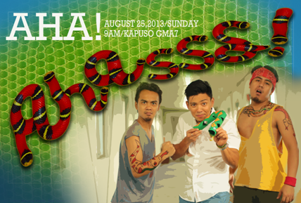 Pasukin ang mundo ng mga ahas sa 'AHA' | GMA News Online