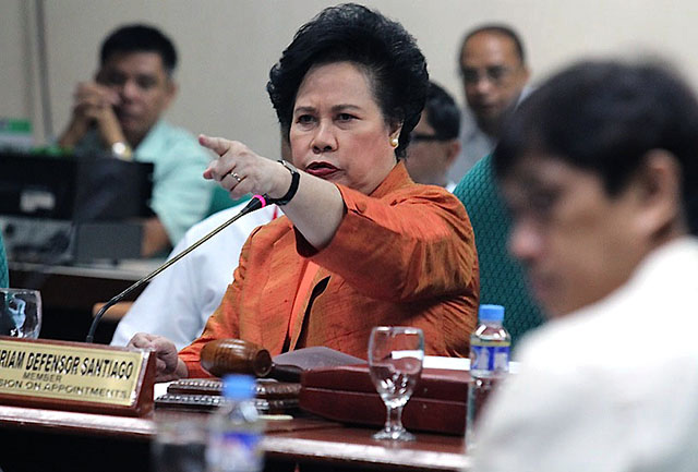 Miriam warns Napoles: Don't lie, don't always invoke right vs self ...