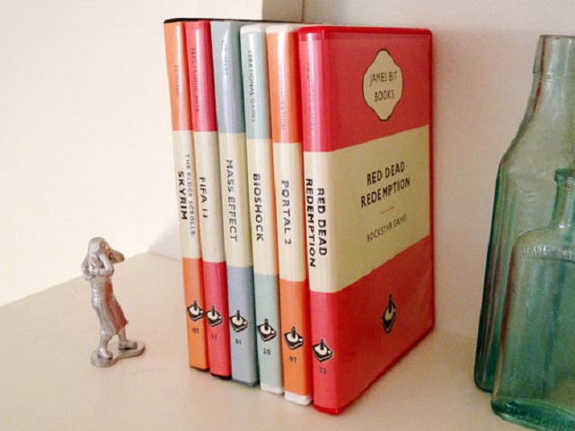 These fake book covers conceal your video games | GMA News Online