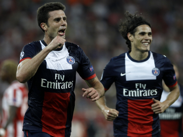 Champions League: Motta one-two for PSG has Olympiakos on ropes | GMA ...