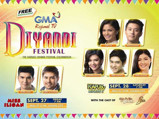 Cast ng Akin Pa Rin Ang Bukas at Pyra, bibisita sa Diyandi Festival sa ...