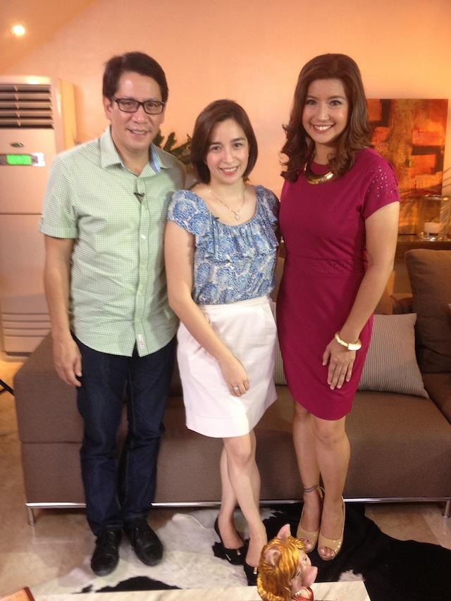 Pasig Representative Roman Romulo and wife Shalani Soledad on Powerhouse