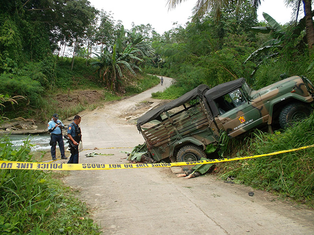NPA kills 9 soldiers in Cotabato town ambush | Photos | GMA News Online