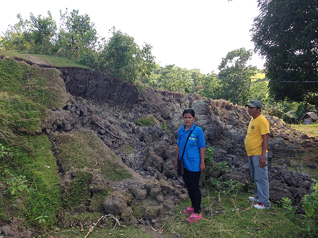 The Great Wall of Bohol: Earthquake changes face of land | GMA News Online