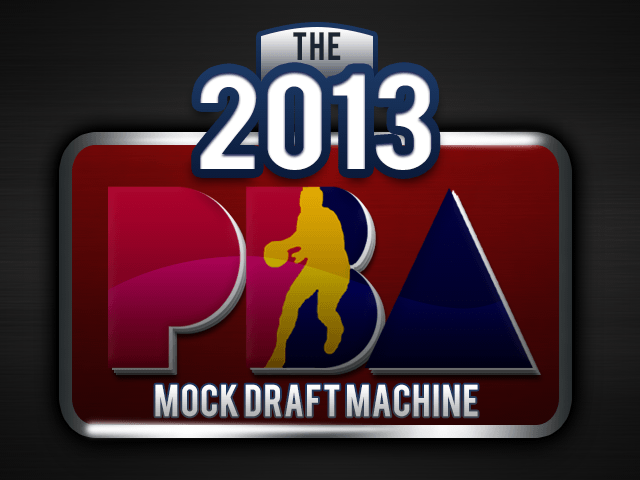 The 2013 PBA mock draft machine | GMA News Online