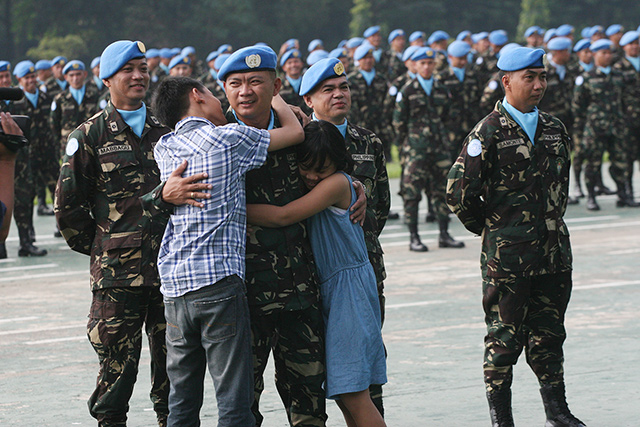 Pinoy peacekeepers in Golan Heights conferred prestigious UN medal ...