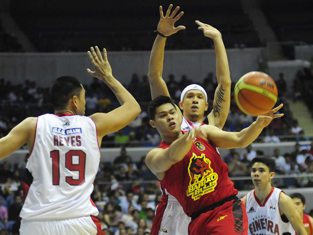 PBA: Slaughter, Aguilar carry Ginebra past Barako | GMA News Online