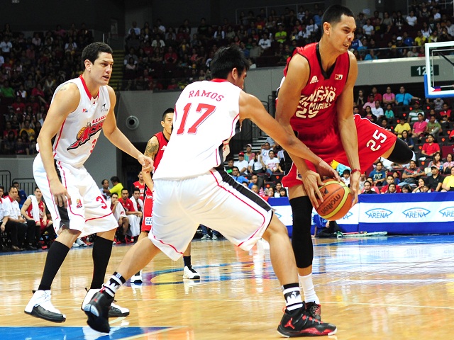 PBA: Aguilar, Tenorio combine for 45 to tow Ginebra past Alaska | GMA ...