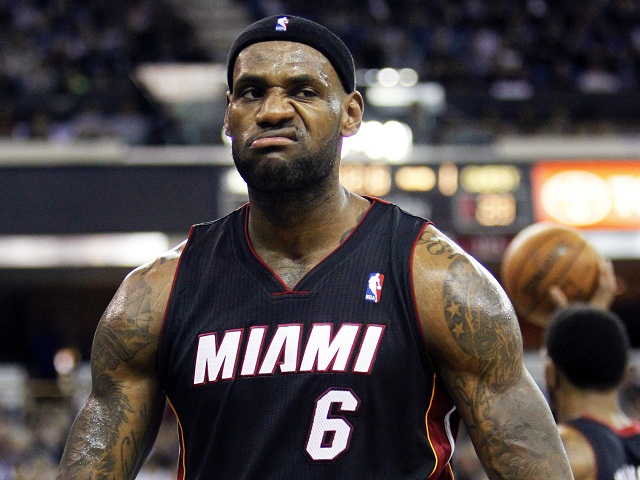Lebron James Broken Nose