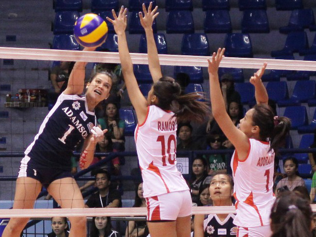 UAAP: Lady Falcons brush off first set loss, keep Lady Warriors winless ...