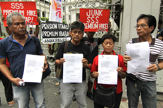KMU asks SC to stop SSS contribution rate hike | GMA News Online
