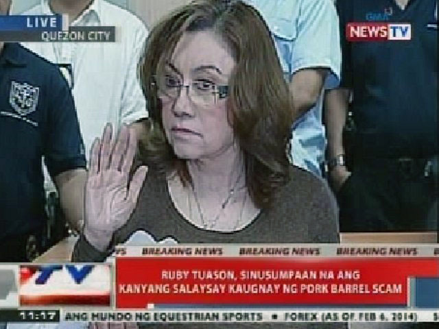 Jinggoy asks Senate to release CCTV footage of Ruby Tuason’s visits ...