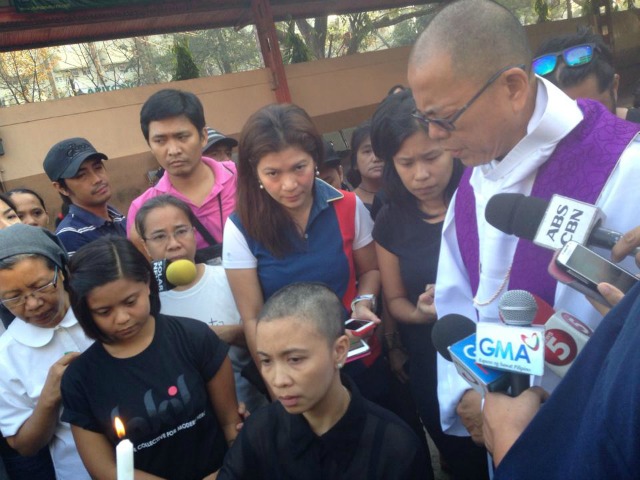 Tado’s wife shows her rage by shaving head in front of Florida bus ...