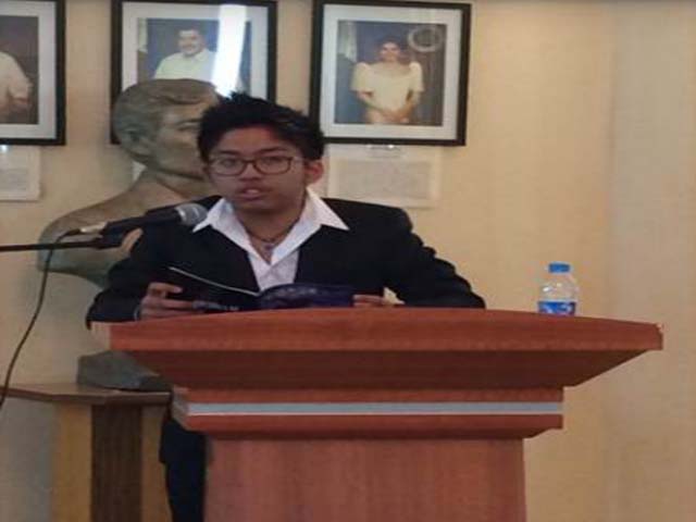 Young Pinoy writer in Riyadh launches third book | GMA News Online