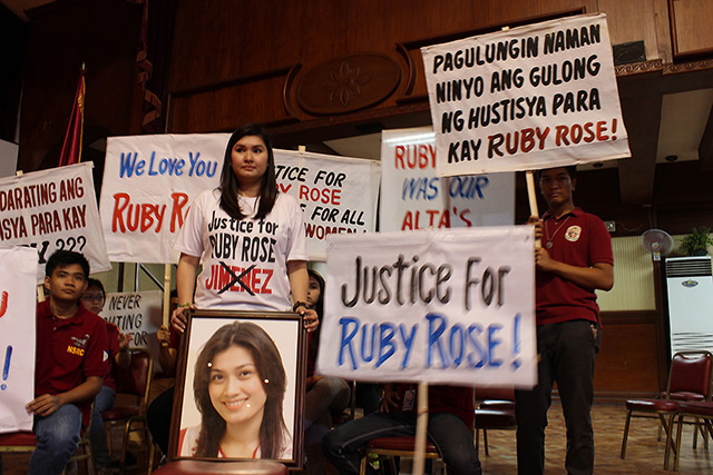 CA: Raps vs. suspects in Ruby Rose Barrameda murder a go | GMA News Online