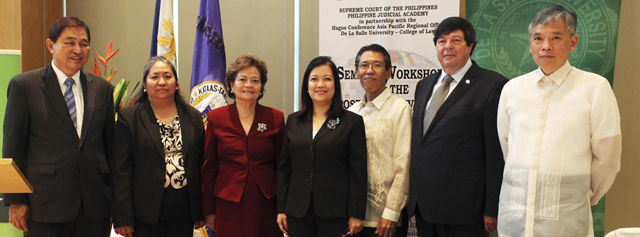 DLSU, Supreme Court host seminar-workshop on the Hague Apostille ...