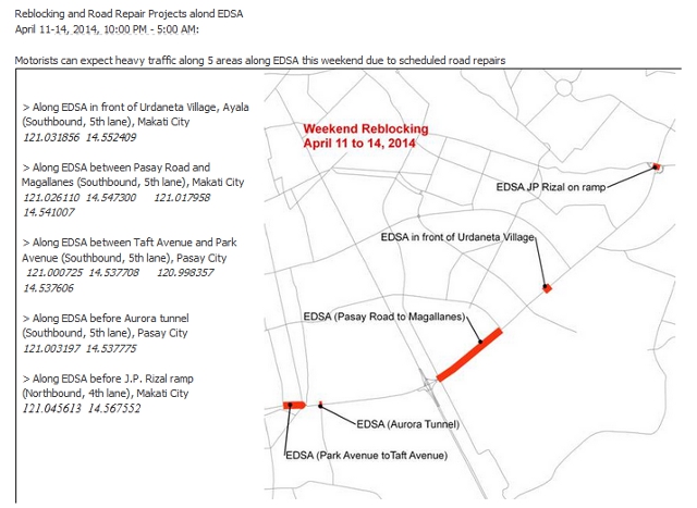 More EDSA road repairs set for this weekend | GMA News Online